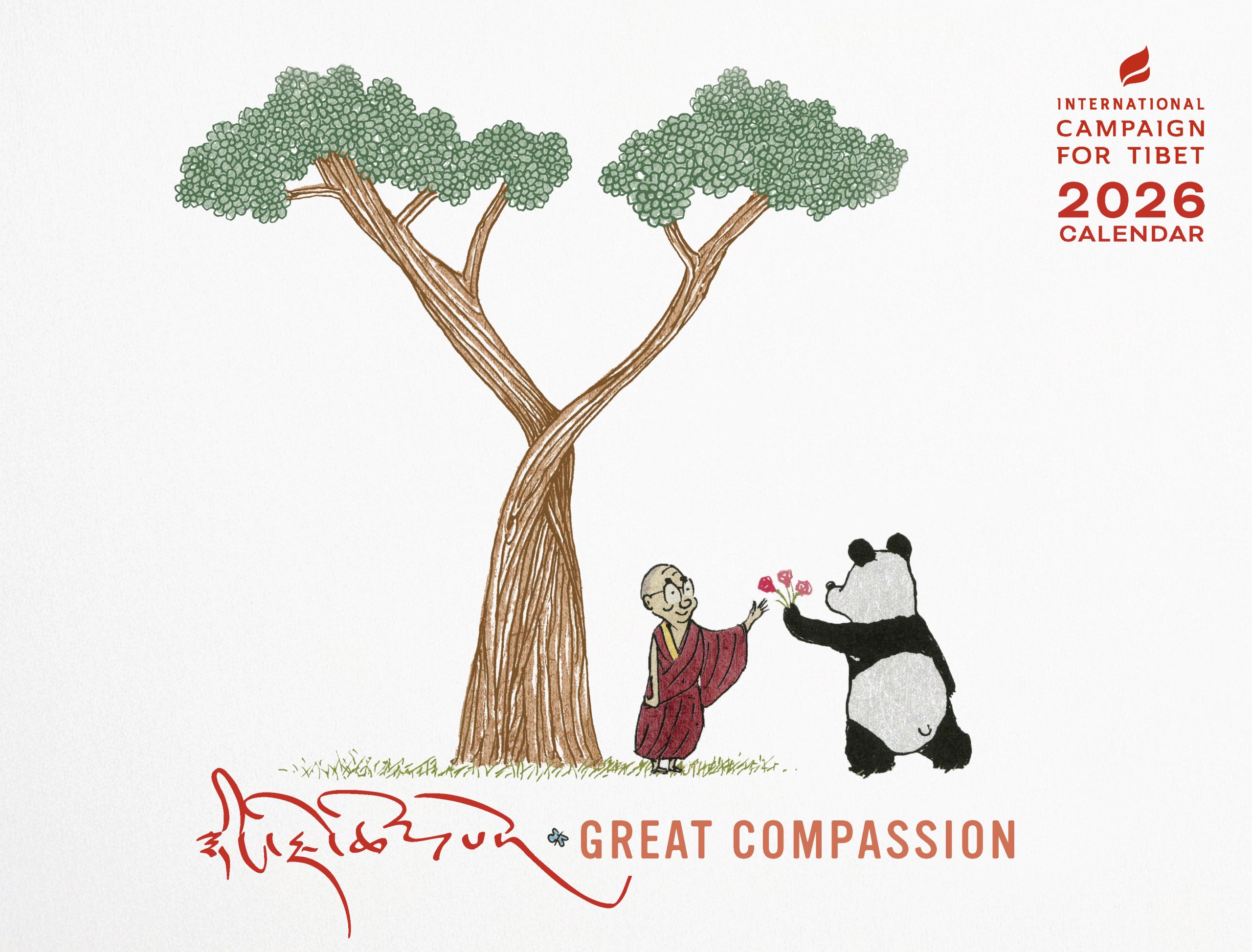 2026 ICT's annual calendar: Great Compassion - Campaign for Tibet
